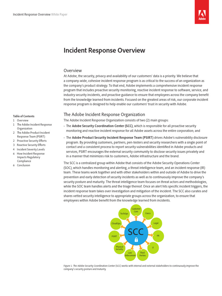 Incident Response Overview Pdf Computer Security Security