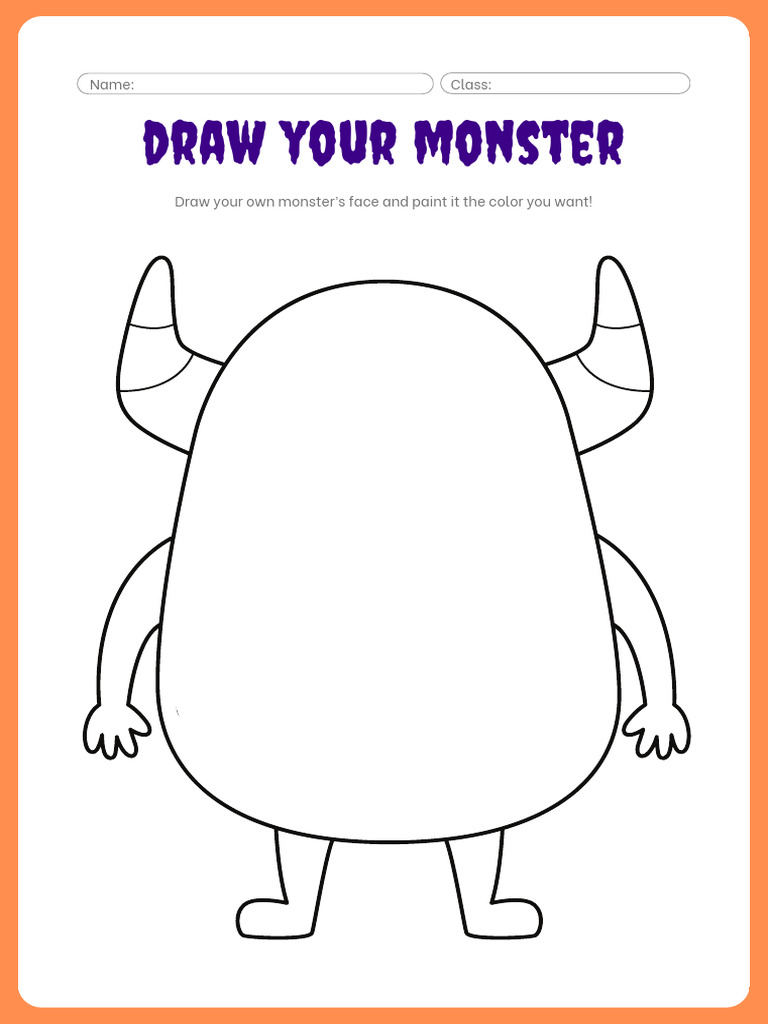 Draw A Monster | PDF