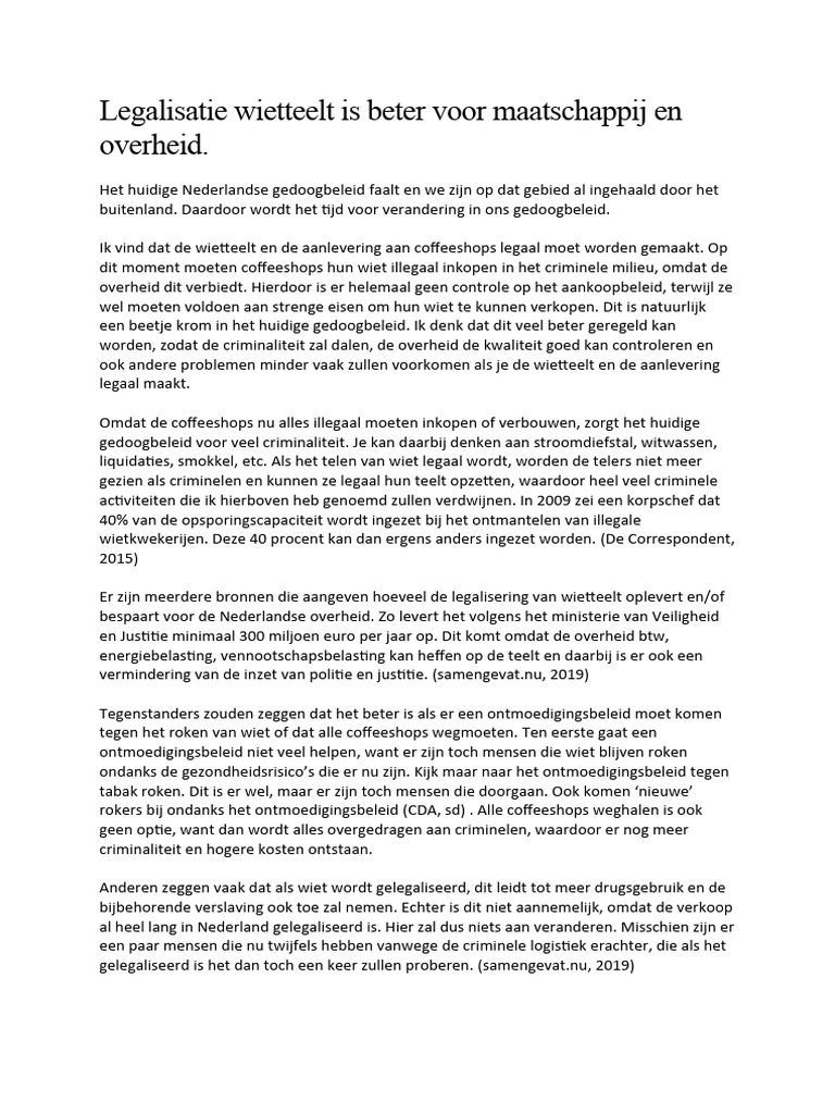 Betoog NL 2 | PDF