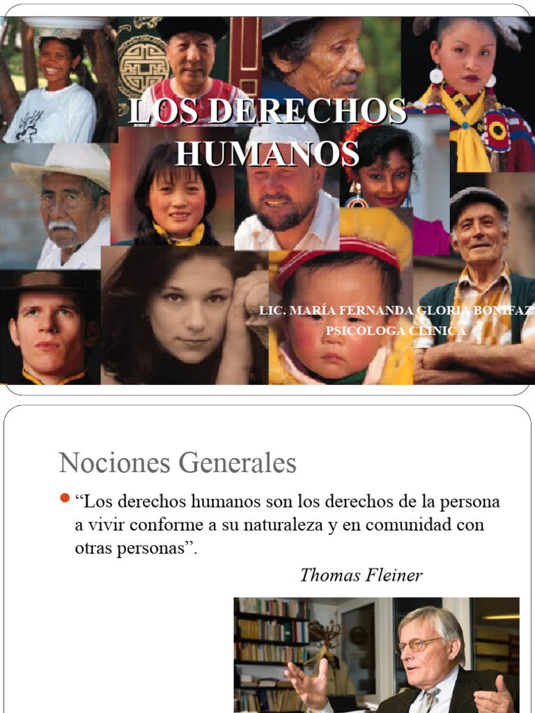 Los Derechos Humanos | PDF | Derechos humanos | Derechos