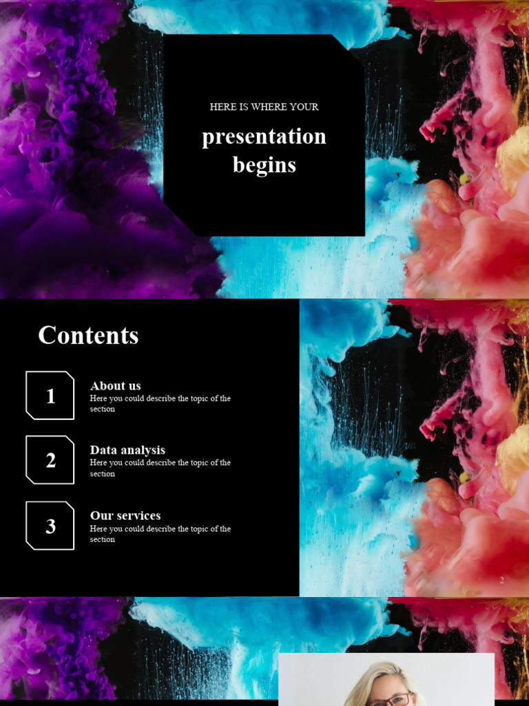 Colorful Ink by Slidesgo | PDF | Planets | Solar System