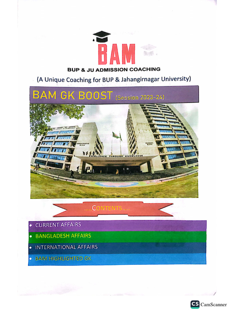 Bam GK | PDF