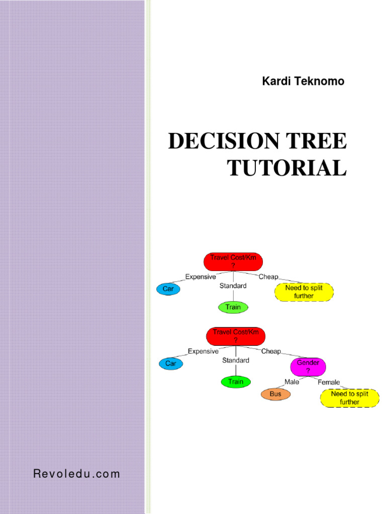 Decision Tree Tutorial by Kardi Teknomo | PDF | Theoretical Computer ...