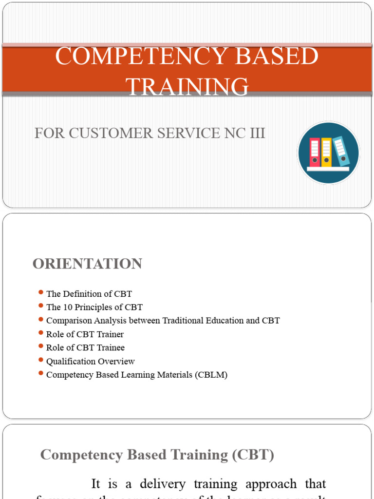 Competency Based Training | PDF | Learning | Retail