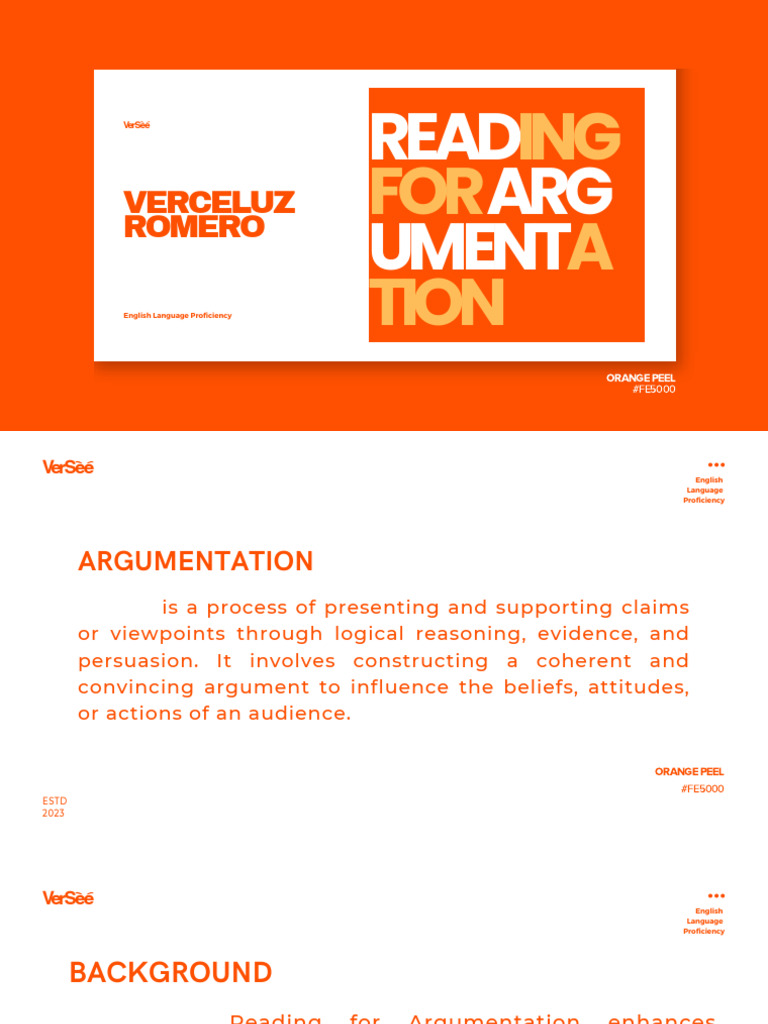 Reading For Argumentation Pdf Argument Inductive Reasoning