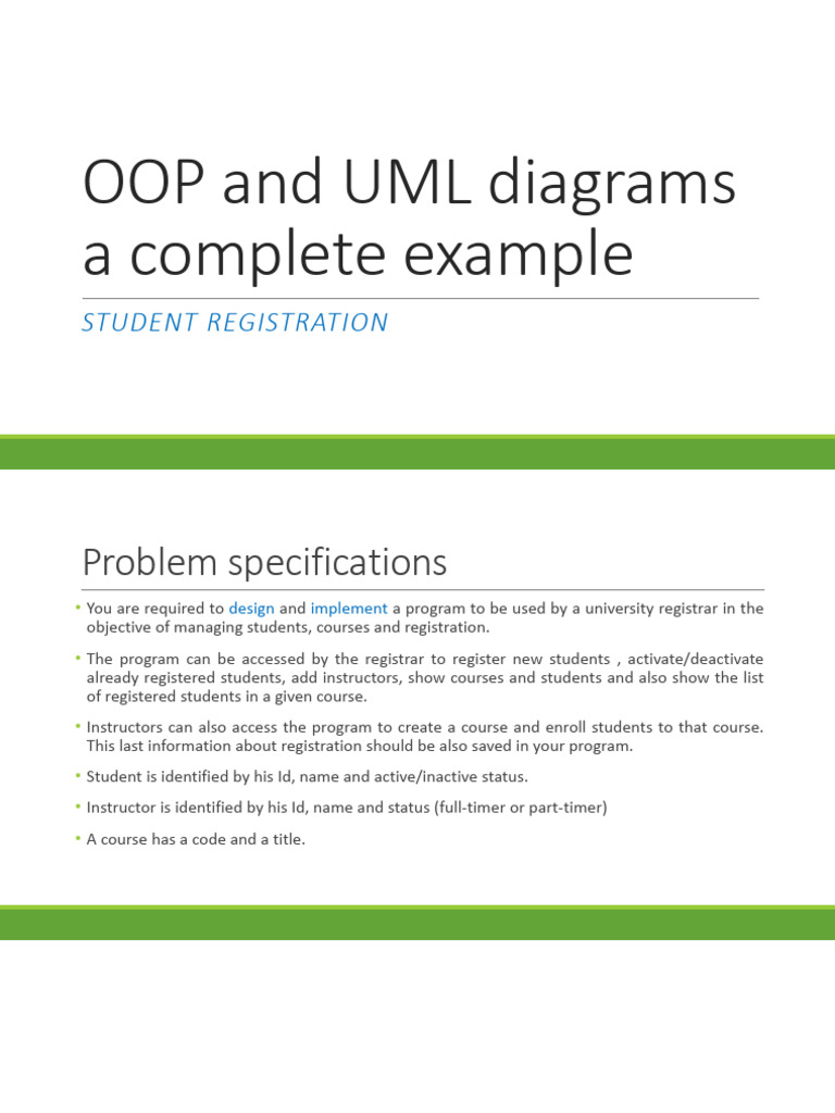 OOP - StudentRegistration - MVC | PDF | Model–View–Controller | Method (Computer Programming)