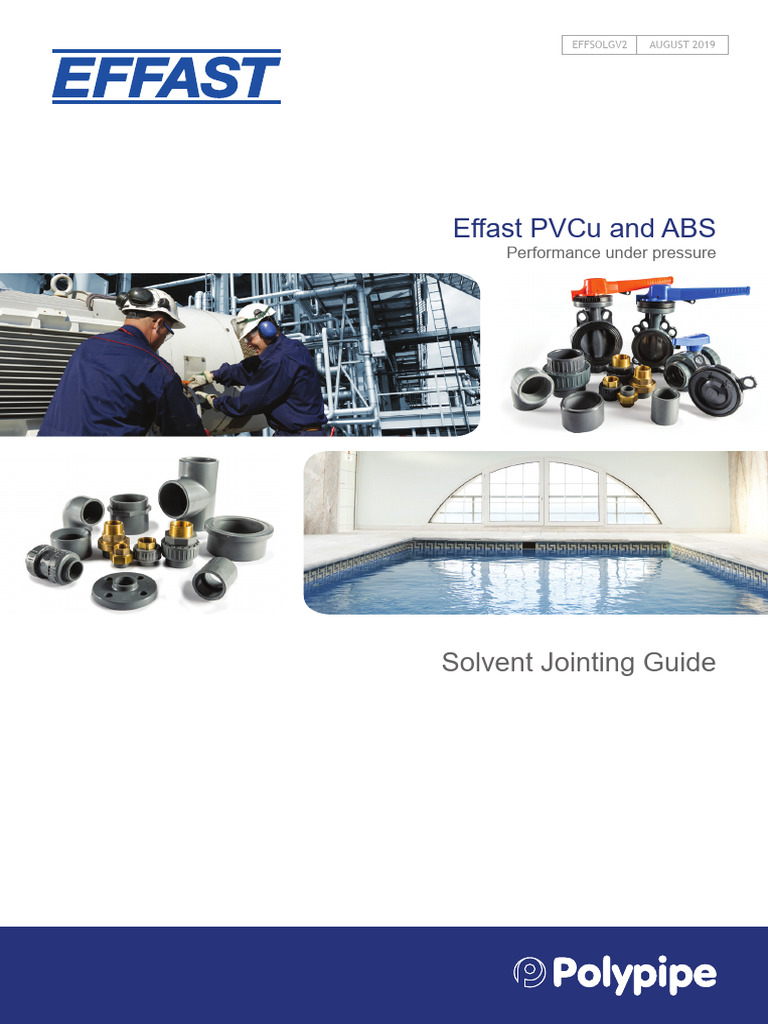 Effast Solvent Jointing Guide 0 0 | PDF | Pipe (Fluid Conveyance ...