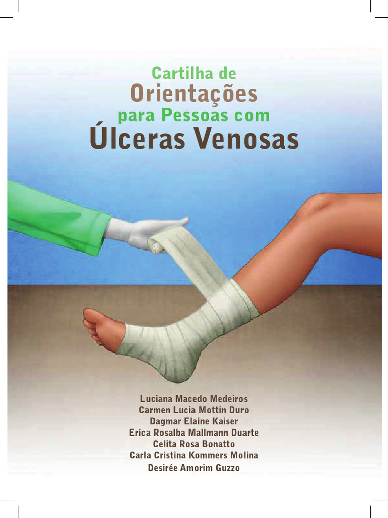 Cartilha Ulcera Venosa - Varicosa | PDF | Vitamina | Edema