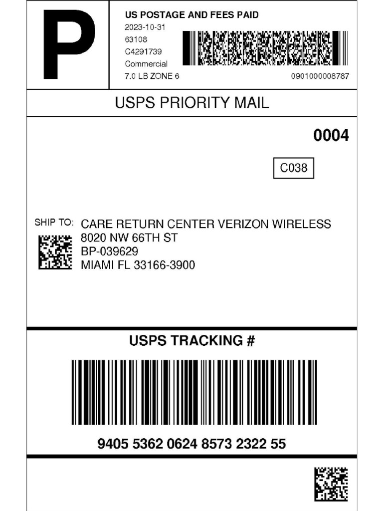 Labels Usps | PDF