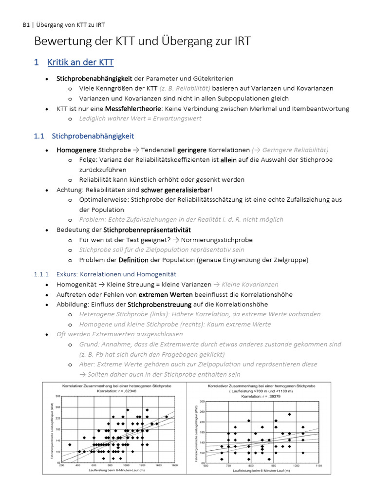 Übergang Von KTT Zu IRT | PDF