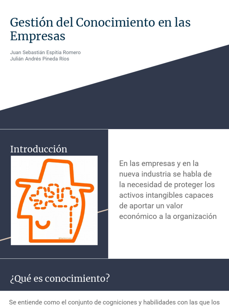 Gestión del conocimiento - HMPA | PDF | Conocimiento administrativo | Business