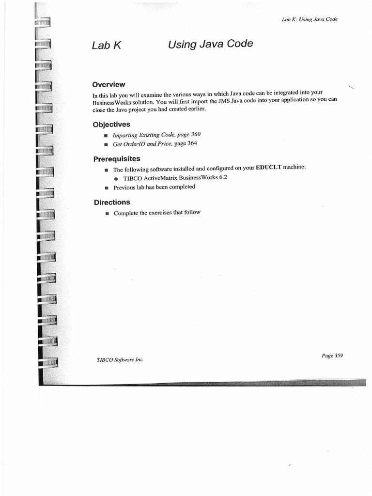 BW406 25 LabK Using Java Code | PDF