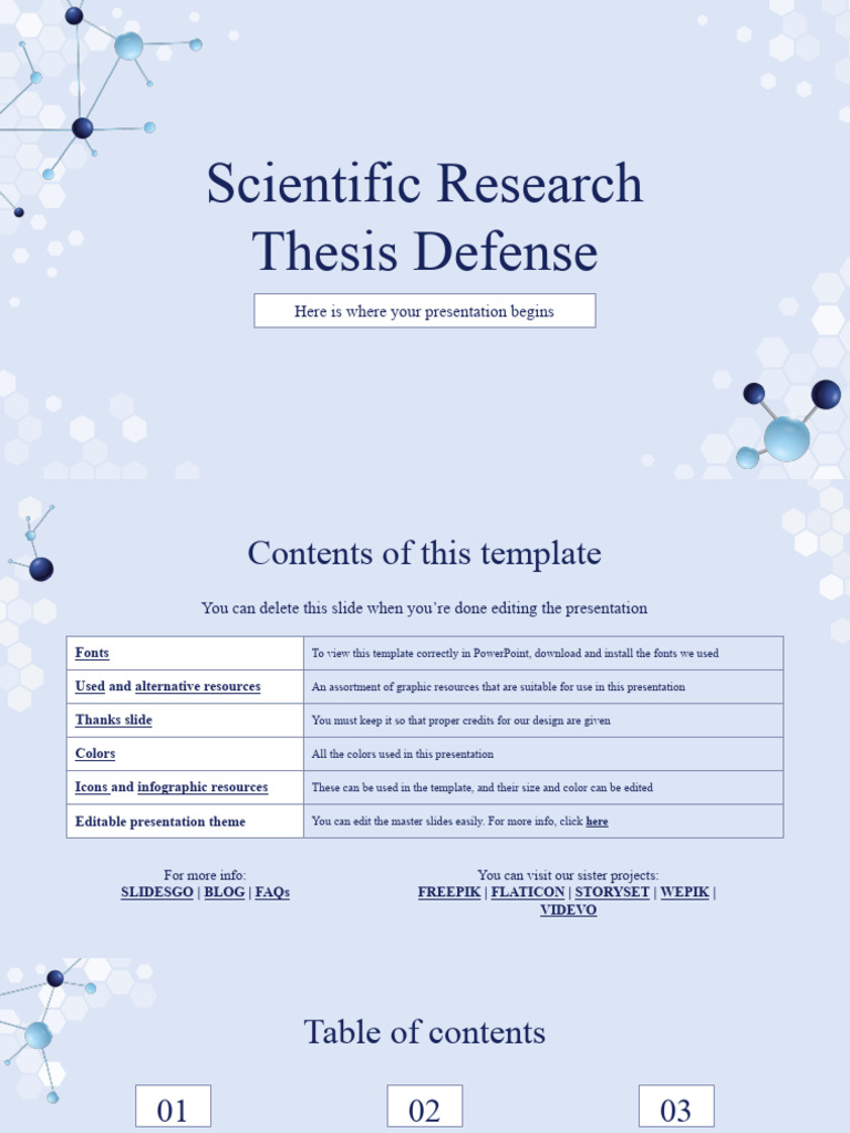 Academic Thesis Presentation | PDF | Science & Mathematics