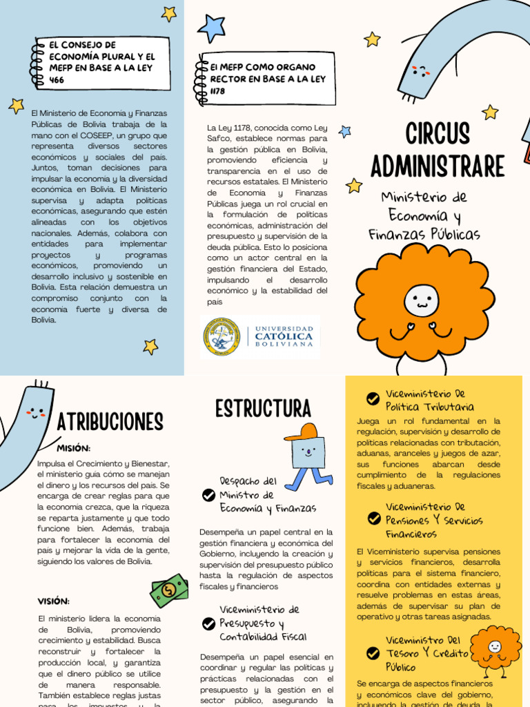 Tríptico Feria MEFP | PDF | Economias | Dinero