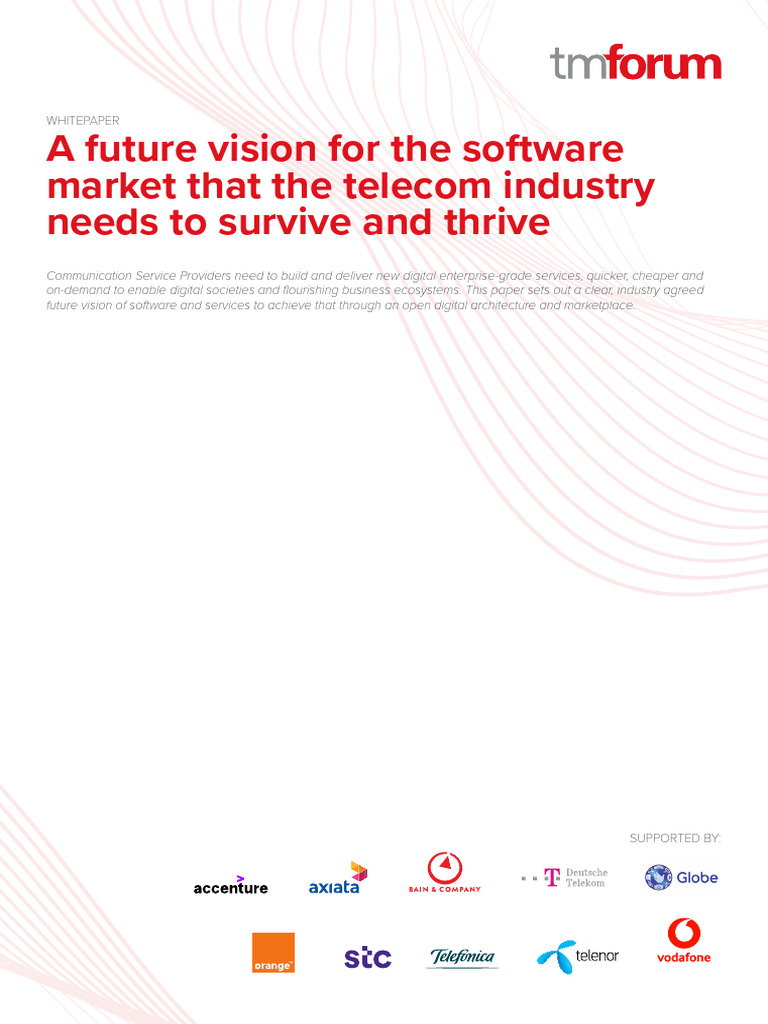 TMF ODAsoftwaremarket v3 | PDF | Cloud Computing | Computing