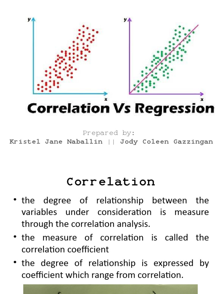 Correlation and Regression | PDF | Regression Analysis | Linear Regression