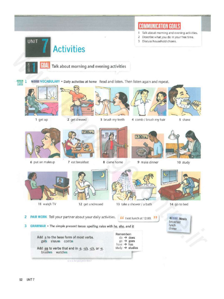 Activities Unit 7 2 5 | PDF
