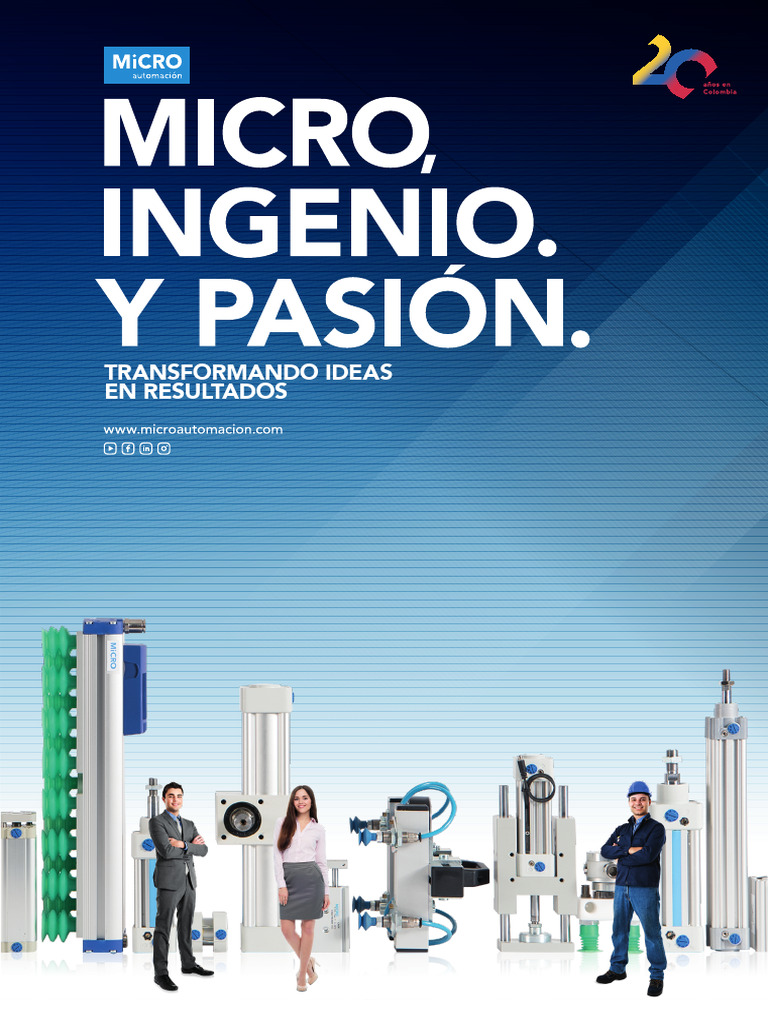 Folleto Micro colombia 2023-24 | PDF | Automatización | Solenoide
