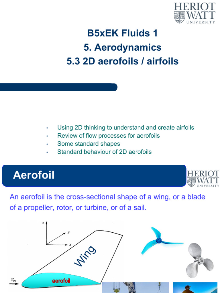 5 3a 2D Aerofoils | PDF