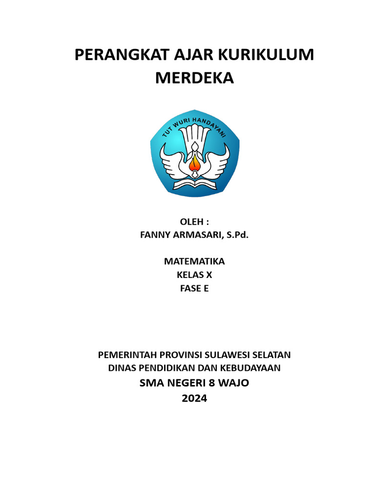 Perangkat Ajar Kurikulum Merdeka | PDF
