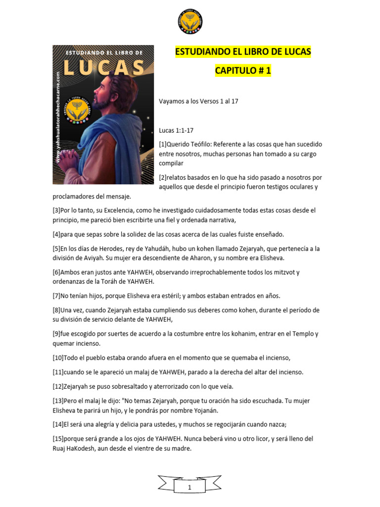 Estudiando El Libro de Lucas | PDF | Satán