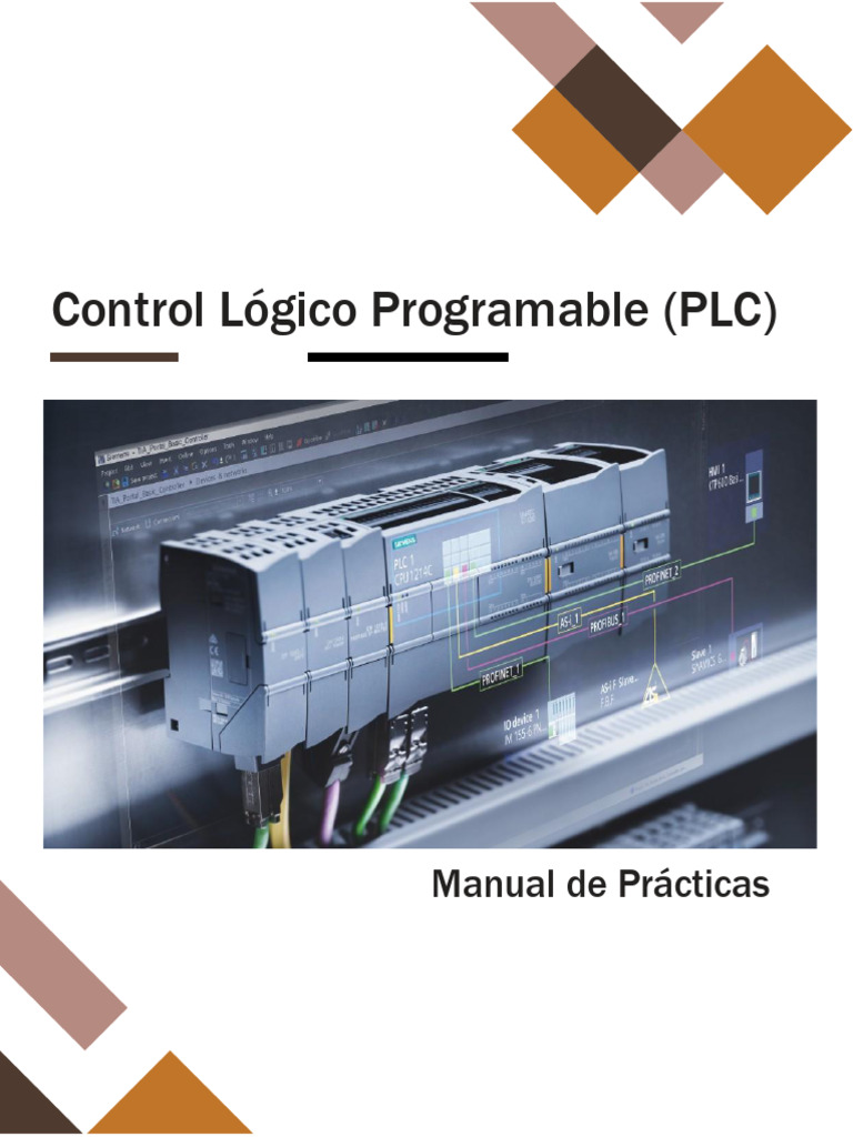 Prácticas de PLC en Electroneumática | PDF | Relé | Controlador lógico ...