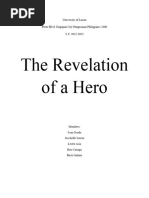 Elias: The Tragic Hero of Noli Me Tangere | PDF | Religion & Spirituality