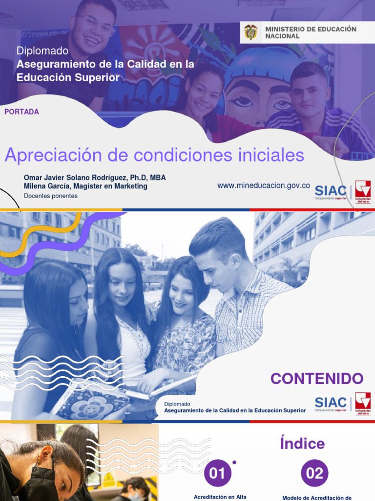 4 1 Condiciones Iniciales | PDF | Educación más alta | Evaluación