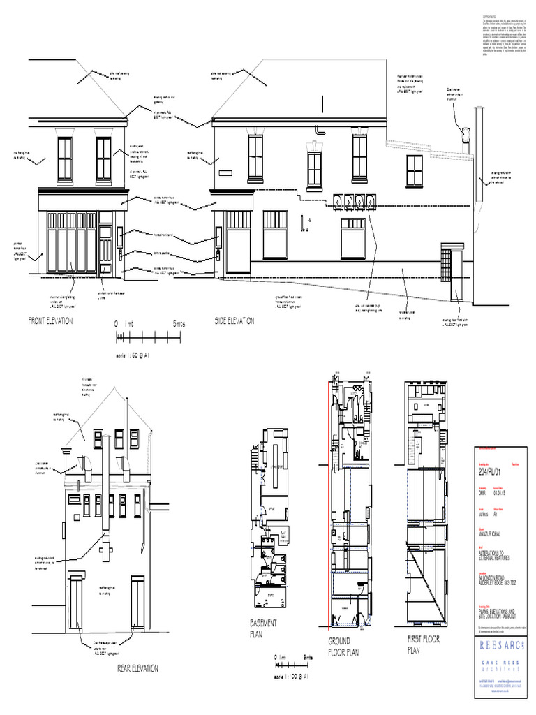 Plans and Elevations | PDF | Window | Queensland Heritage Register
