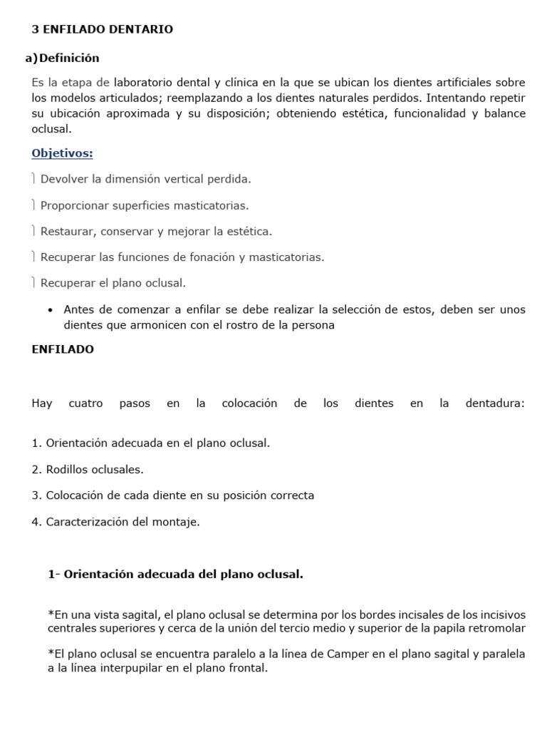 Enfilado, Encerado, Enmuflado, Acrilizado, Tallado y Pulido | PDF ...