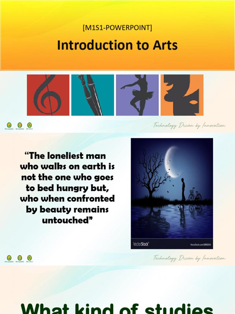 (M1S1-POWERPOINT) Introduction To Arts | PDF (M1S1-POWERPOINT) Introduction To Arts | PDF