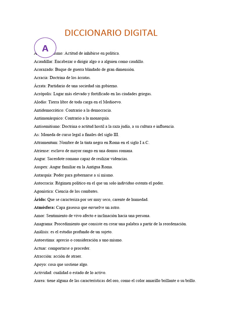 Diccionario Digital de Términos Clave | PDF | Entorno natural | Vida