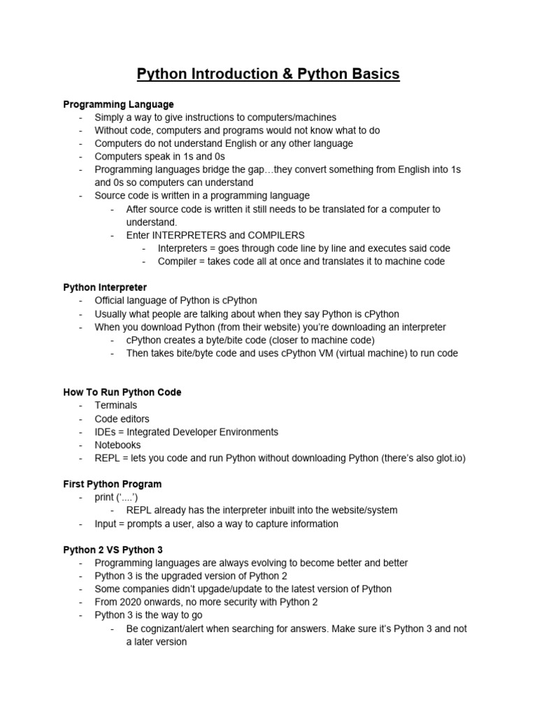 Python Learning (Basics I & II) | PDF | Boolean Data Type | Python (Programming Language)