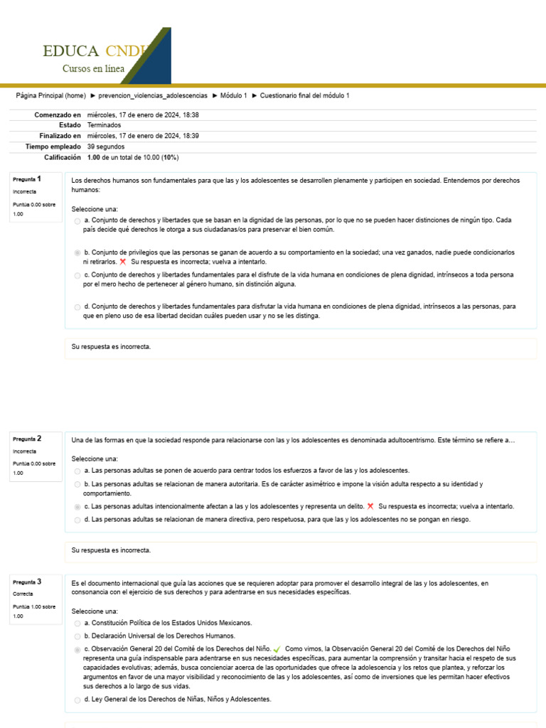 Educa: Cursos en Línea | PDF | Adolescencia | Adultos