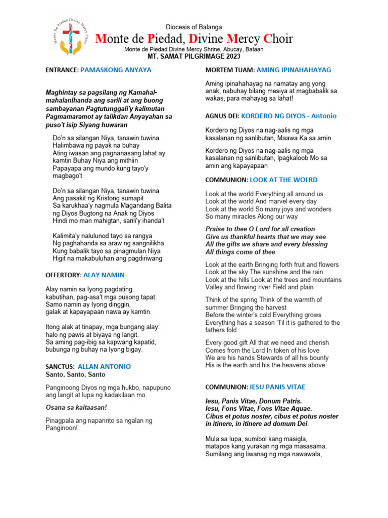 MT Samat Pil 2023 | PDF