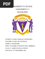 CXC Geography Maps | PDF | Geography