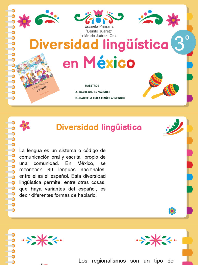 Diversidad Lingüistica en México | PDF | Lengua española | Lingüística