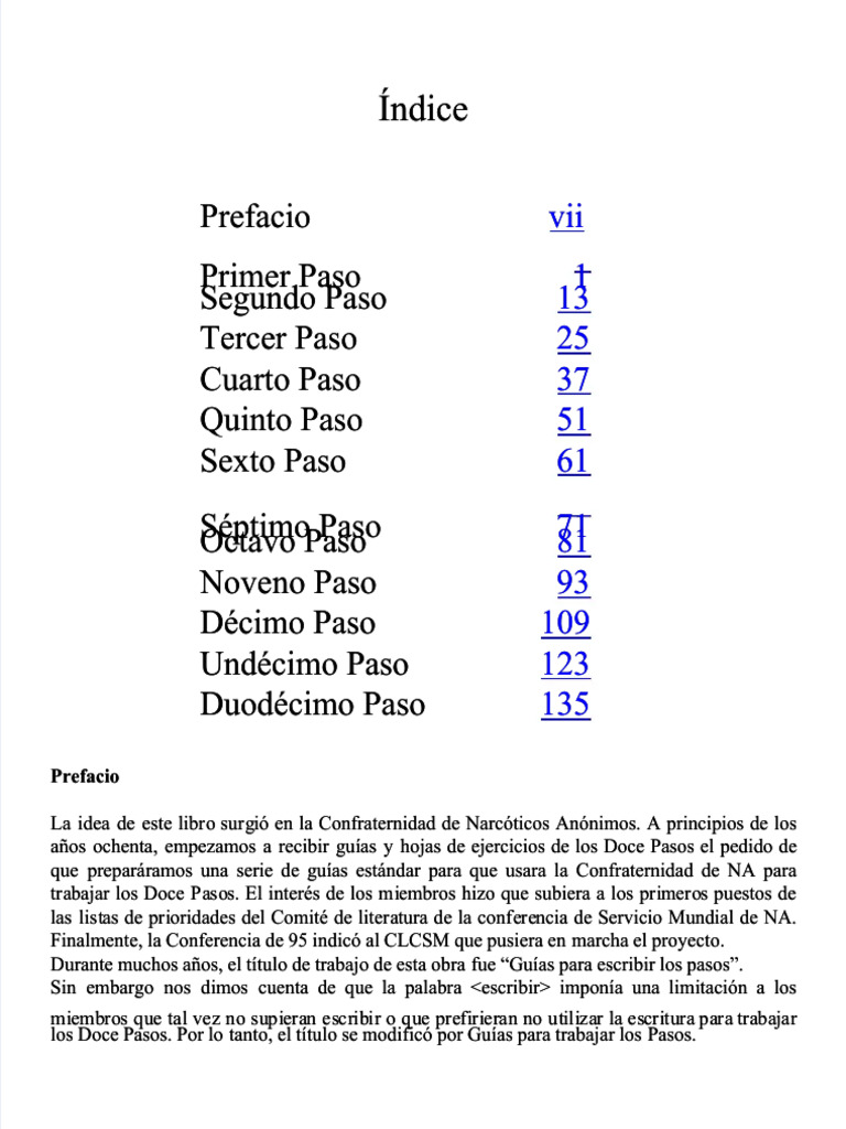 Guía para Trabajar los 12 Pasos NA | PDF | Salud mental | Ciencias de ...