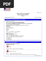 Tóner: Hoja de Seguridad y Peligros | PDF | Toxicidad | Residuos
