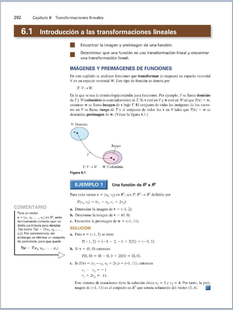 Transformaciones Lineales | PDF