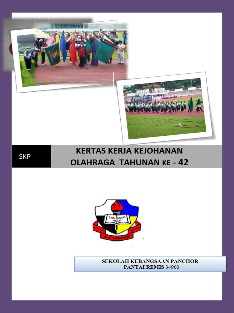 Kertas Kerja Sukan Tahunan Kali Ke 43 2023 SKP (New) | PDF
