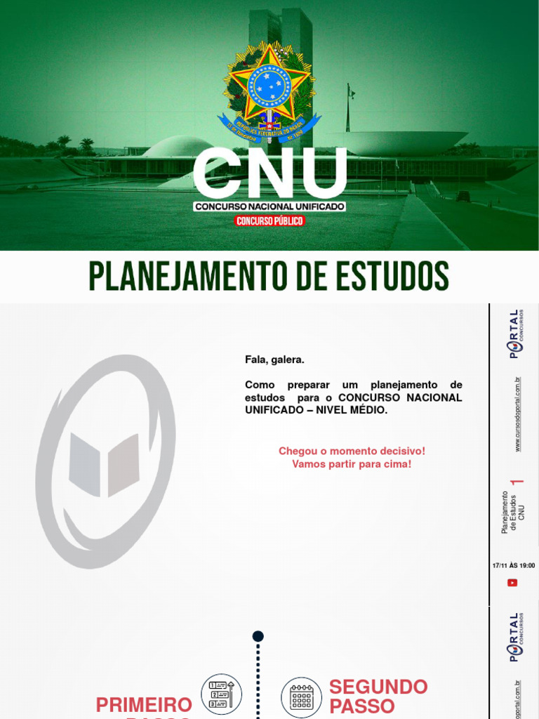 eBook Cnu- Planejamento de Estudos. (1) | PDF