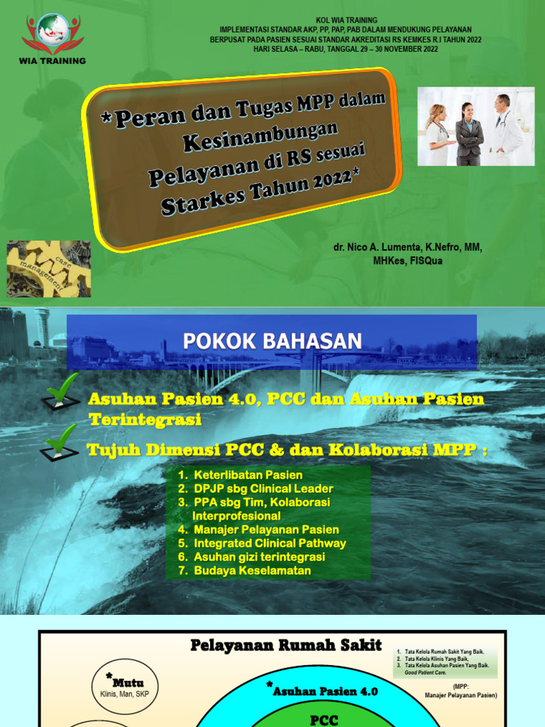 DR Nico 2 Vid Drnico Peran MPP DLM Kesinambungan Yan Nov 2022 Upload 1975 | PDF