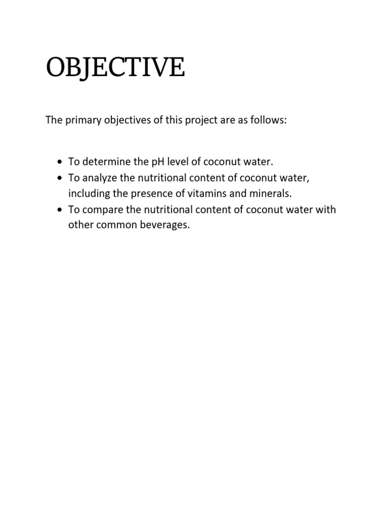 Objective 2 | PDF | Ph | Ammonium
