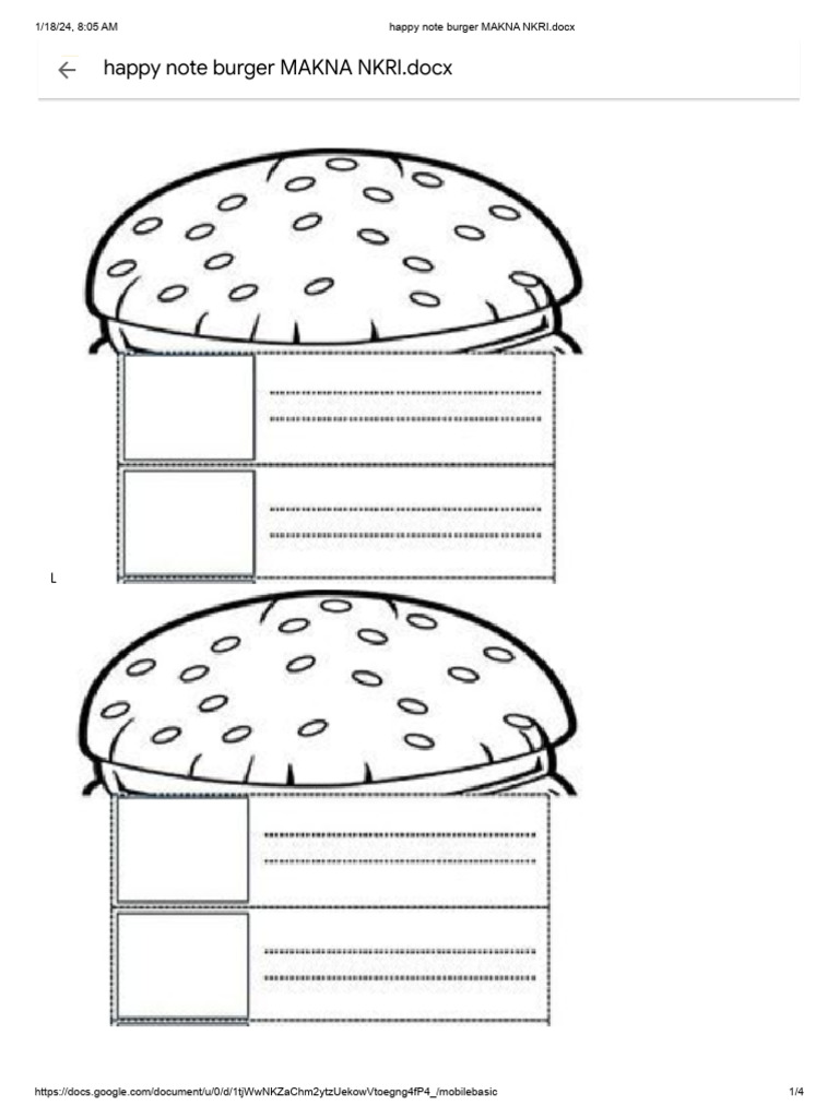 Happy Note Burger MAKNA NKRI | PDF