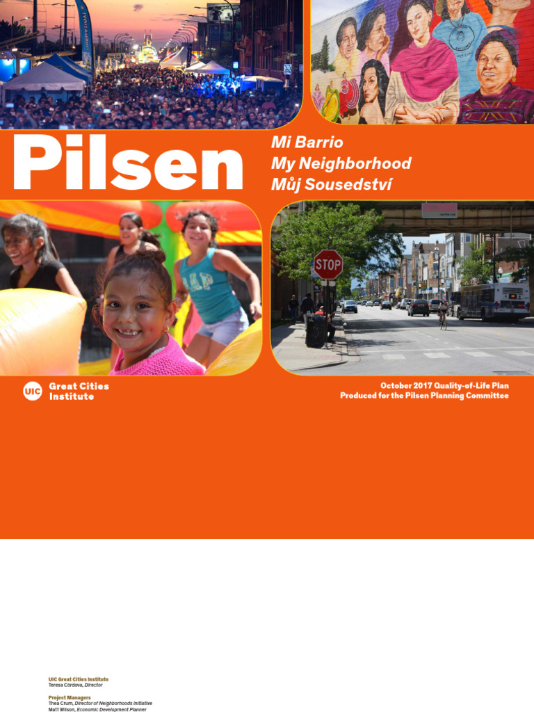 Pilsen Quality of Life Plan 2017 | PDF | Race And Ethnicity In The ...