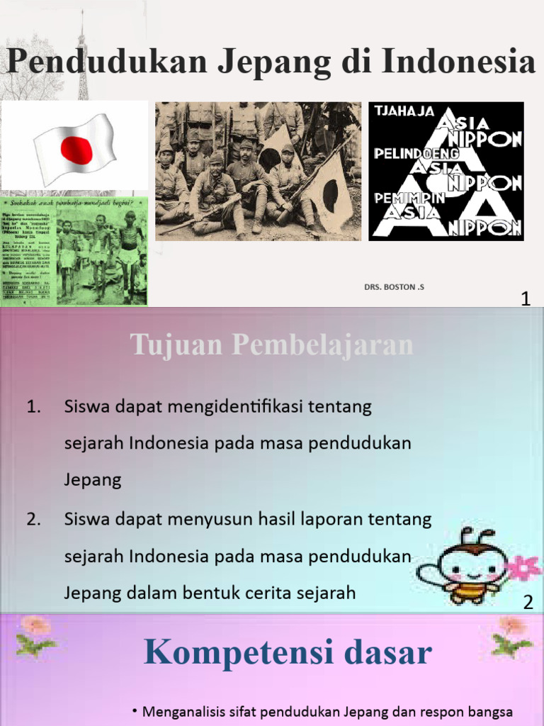 Sifat Pendudukan Jepang dan Respon RI | PDF | Perjalanan | Sejarah