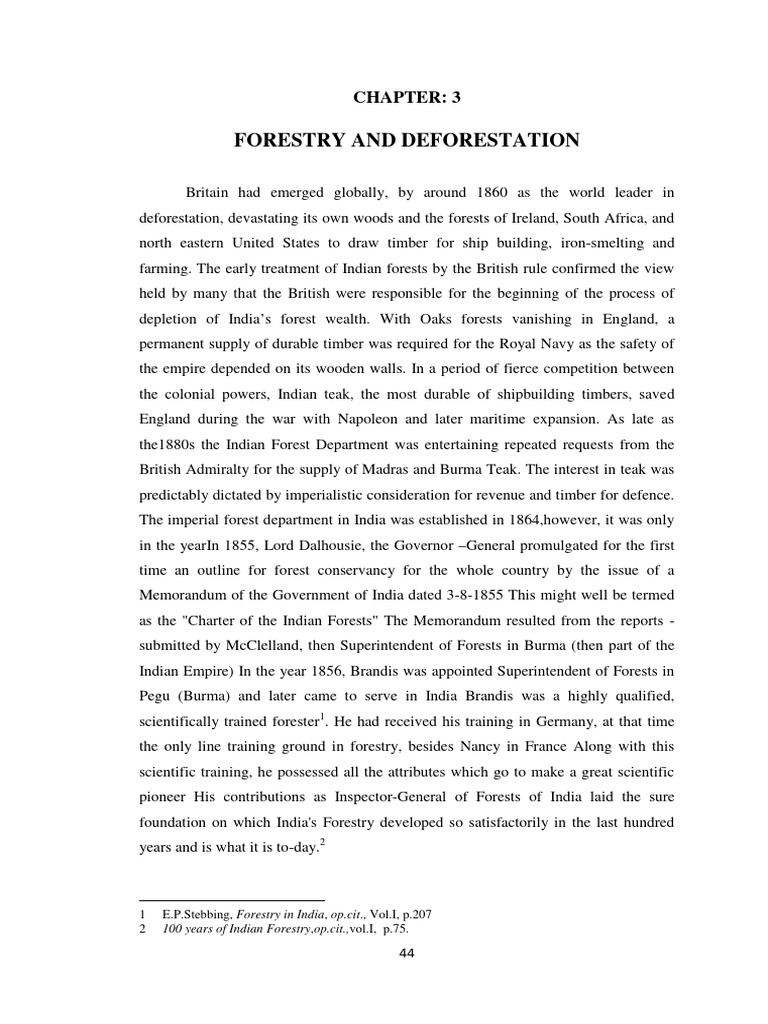 08 chapter 3 | PDF | Deforestation | Forestry