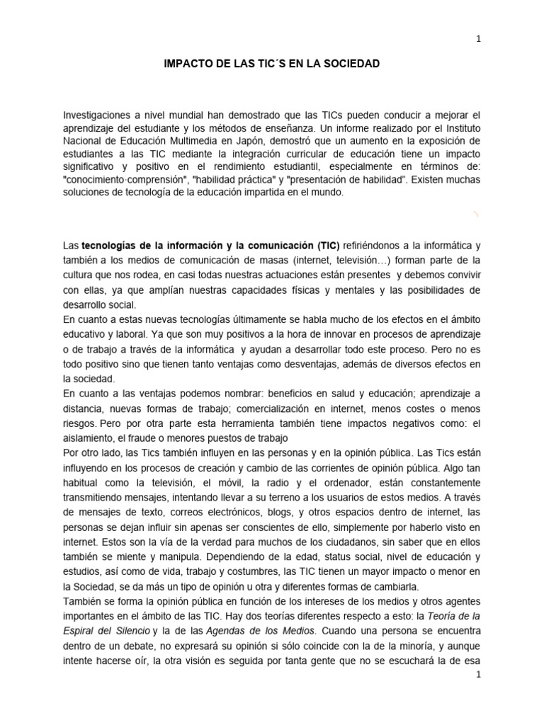 Practica 1 - Tics-Comp-2023 | PDF