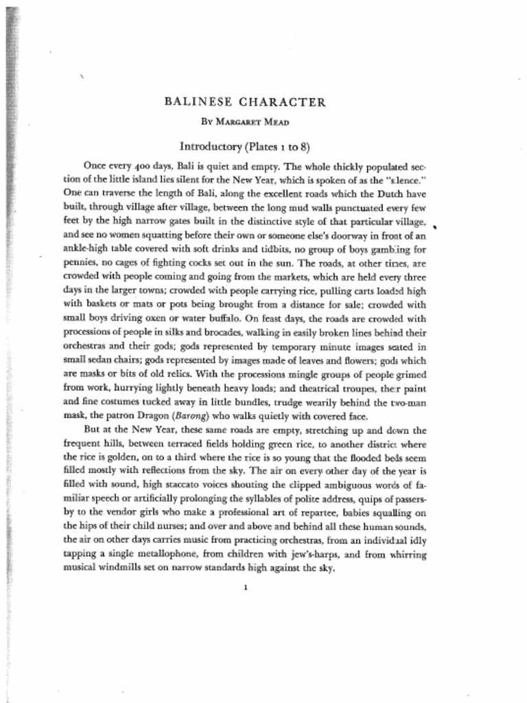 Balinese Character | PDF